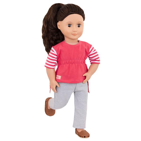 Lalka Rayna blondynka w stroju do Food